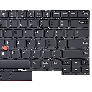 Replacement Keyboard for Lenovo Thinkpad T490s T495 T495s, P1 Gen 3 2, Thinkpad X1 Extreme Gen 1 & Gen 2 & Gen 3 Laptop with Backlit US Layout P/N: SN20R58769