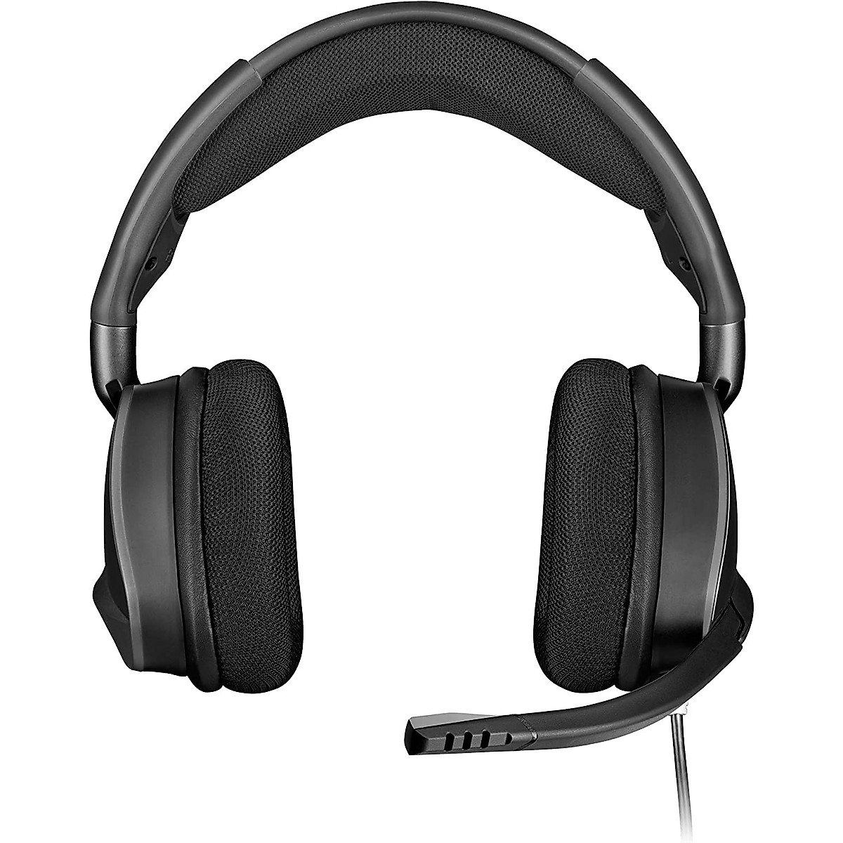Corsair Void Elite Stereo Wired Gaming Headset Compatible with PC, PS4, Xbox One,and Mobile Devices - - Carbon (Renewed)