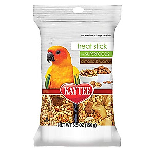 Kaytee Avian Superfood Treat Stick Almond & Walnut 5.5 Ounces