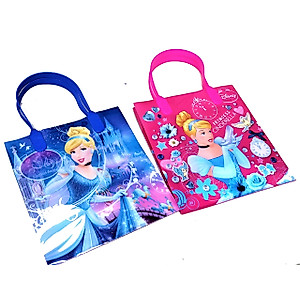 Disney Cinderella Authentic Licensed Reusable Party Favor Goodie Small Gift Bags 12