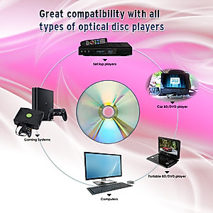 PlexDisc DVD+R 4.7GB 16x Recordable Media Silver Top Disc - 100 Disc Spindle (FFP) 63C-115-BX Black