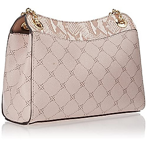 NINE WEST Clara Crossbody, Blush Logo Multi