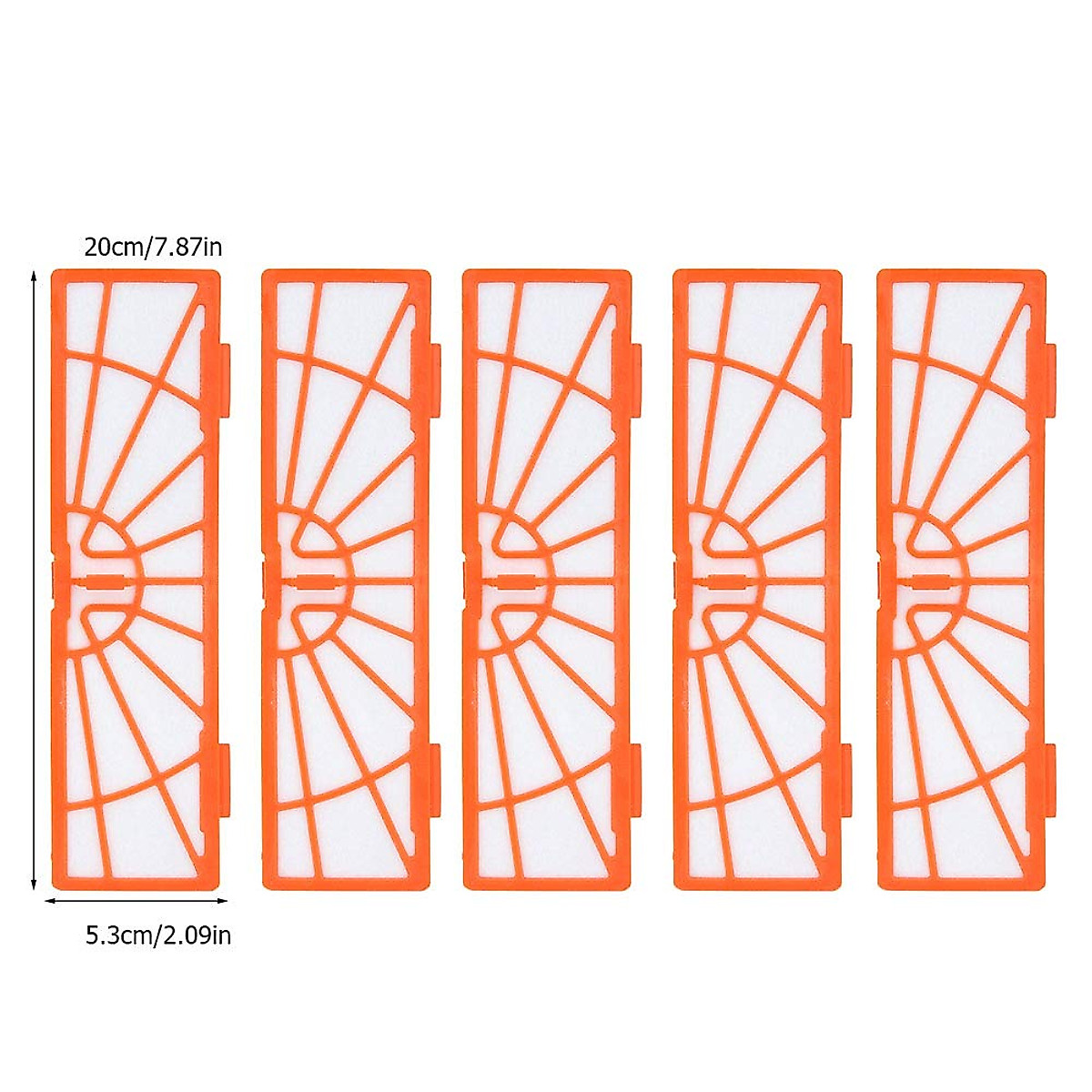 Vacuum Cleaner Filter,5pcs Filter Replacement Compatible with Neato Botvac D3 D5 D70 D75 D80 70E D85 Vacuum Cleaner House Cleaning Filtering Tool