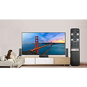 LMZMYTX Replacement Remote TCL RC802V for TCL tv fit for Remote Control TCL for Smart tv