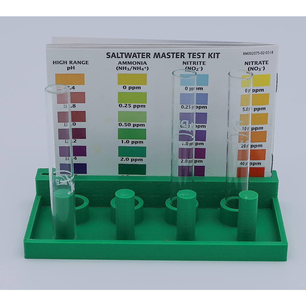 Chris's Aquatic Design Aquarium Test Kit Stand and Drying Station (Green)