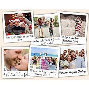 Premium Magnet - Custom Photo Fridge Locker - Personalized Magnetic Photos Gifts | Save Your Best Photos (3.0 Inches)