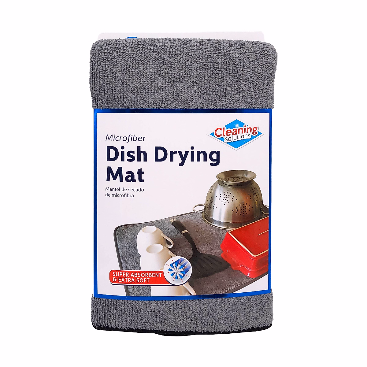 BRITE CONCEPTS Dish Drying Mat, 1 EA