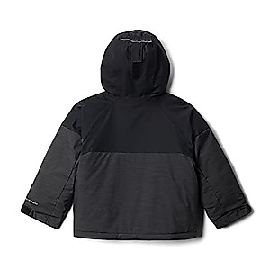 Columbia Boys Alpine Action Ii Jacket, Black Heather, Black, Medium