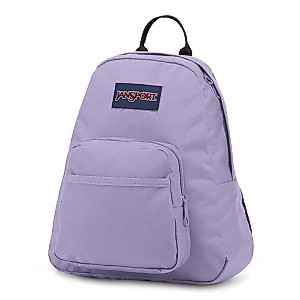 JanSport Half Pint Mini Backpack - Ideal Day Bag for Travel, Pastel Lilac