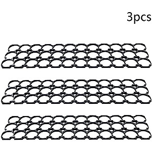 Heyiarbeit 3Pcs 3x12 Tandem 32650 Lithium Battery Holder Cell Spacer Bracket for DIY Battery Pack Hole Dia 32.4mm 1.28"