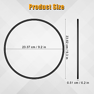 2pcs Lid Latch Strap Rubber Band, Black Lid Strap Slow Cooker Lid Strap Pot Lid Lock Strap Suitable for Hamilton Beach 6, 7, 8 Quart Slow Cooker