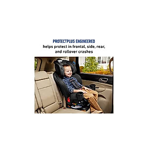 Graco Extend2Fit 3-in-1 Car Seat Featuring Anti-Rebound Bar, Zane