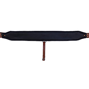 RAAVILS Western Carved Flank Cinch for Horse Saddles Horse TACK Leather Back Cinch Rear Saddle Girth