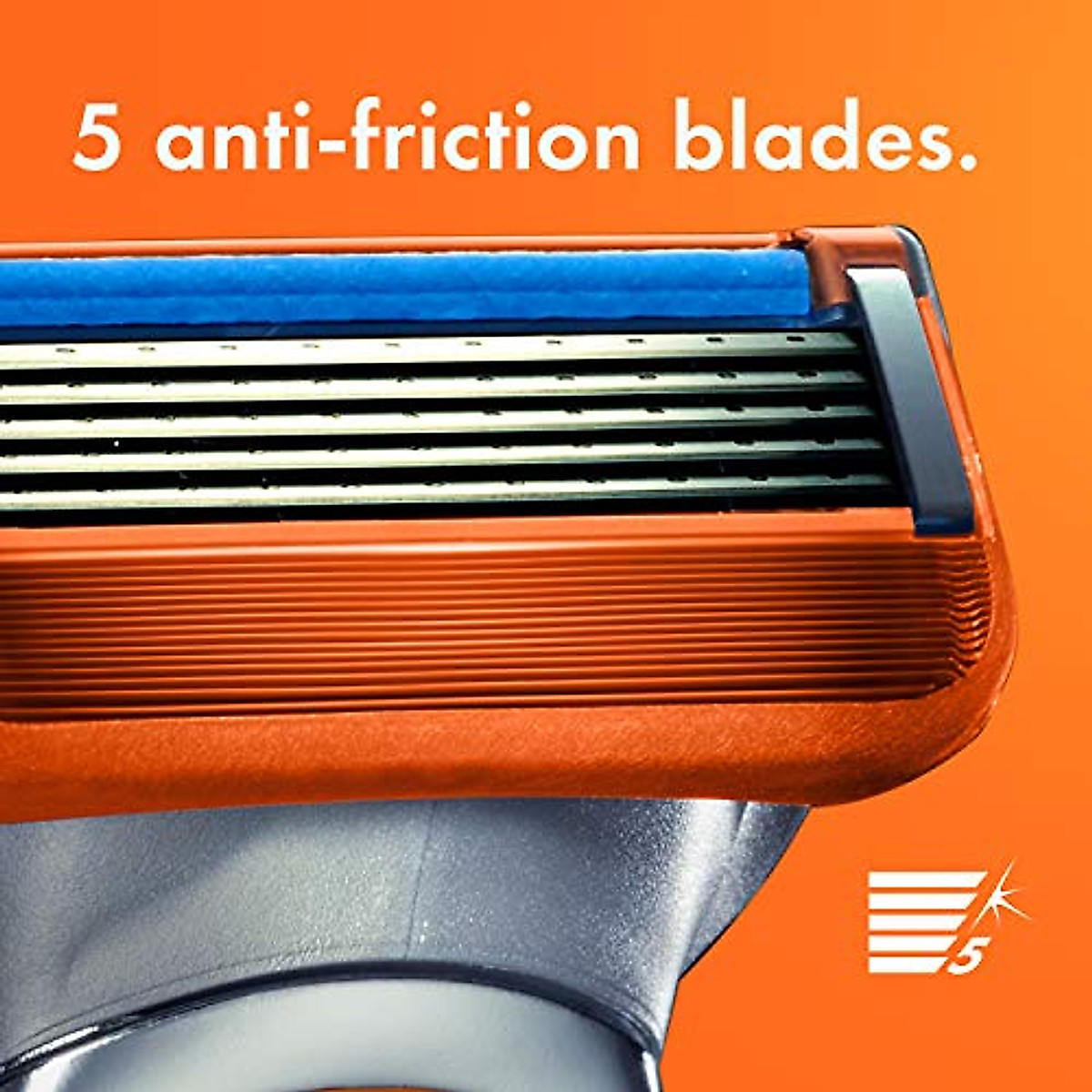 Gillette Fusion5 Power Razors for Men, 1 Gillette Razor, 1 Razor Blade Refill, 1 Battery