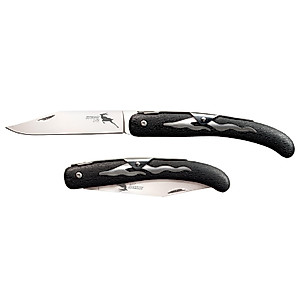 Cold Steel KUDU LITE / 10" Overall / 4 1/4" Blade / 2MM Thick / 5CR15MOV Steel/Blister Packed,Black