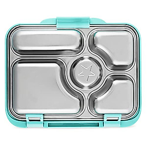 Yumbox Presto Leakproof Stainless Steel Leakproof Bento Box (Tulum Blue)