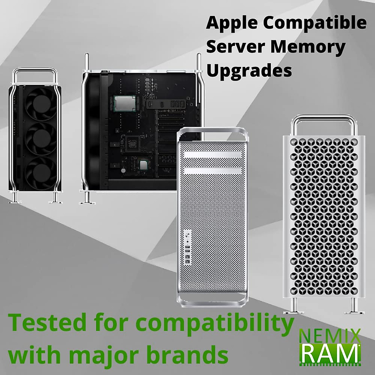96GB 6x16GB DDR4-2933Mhz PC4-23400 288-Pin RDIMM Memory for Apple Mac Pro 2019 7,1 by NEMIX RAM