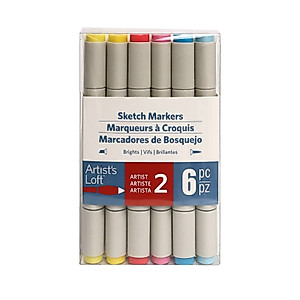 Artist's Loft Bright Primaries Sketch Markers