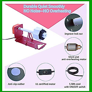 AFW Cup Turner,Tumbler Spineer Turner,Cup Spinner,Epoxy Cup Turner Supplies Crafts,with Epoxy Resin kit for Beginner