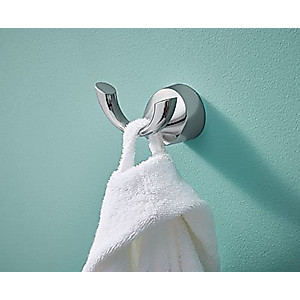 Moen MY3703CH Idora Double Robe Hook, 1 Count (Pack of 1), Chrome