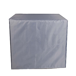 WZDD Patio Table Set Cover 45”x45”28”, Rectangular Garden Furniture Cover, Waterproof Garden Table Cover, Black Patio Furniture Covers, Table Covers for Outdoor Furniture