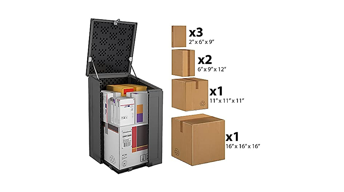 CoscoBoxGuard Large Lockable Delivery Box - Secure Storage Solution