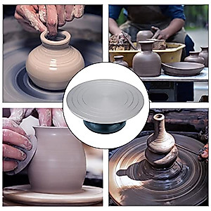 HighFree Large 12 inch Sculpting Wheel, Heavy Duty Banding Wheel All Metal Construction Turntable with Ball Bearings