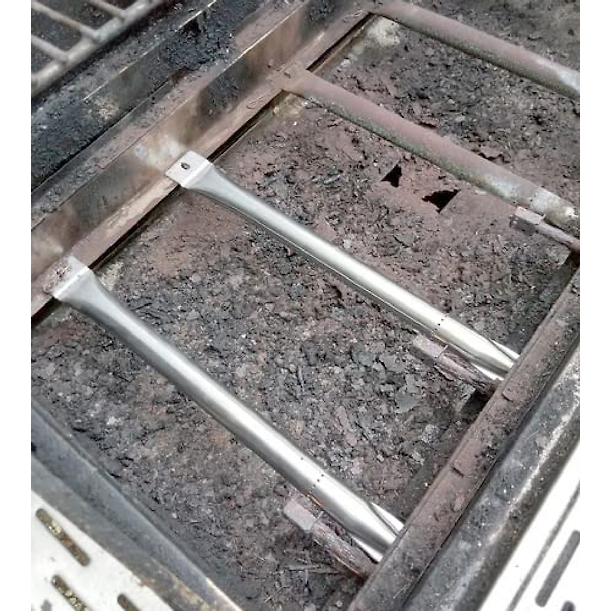 Htanch PN5601 (4-Pack) SA5601 (4-Pack) 15-5/8" PorcelainSteel Heat and Burners Replacement for Kenmore 148.16656010, Master Forge P3018, Master Forge SH3118B