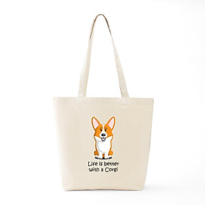 CafePress Pembroke Welsh Corgi Tote Bag Canvas Tote Shopping Bag