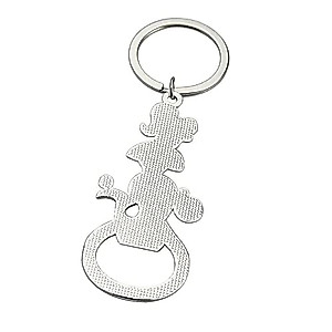 ARFUKA Bottle Opener Keychain Metal Mermaid Pendant Beer Opener Beverage Soda Beer Bartender Bottle Opener Keyring Christmas Birthday Gift for Men and Women