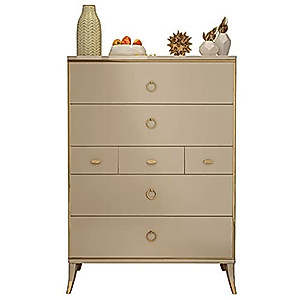 BYRCAL Chest of Drawers Drawer Cabinet Modern Simple Solid Wood Drawer Cabinet Bedroom Drawer Cabinet Storage Storage Cabinet for Home