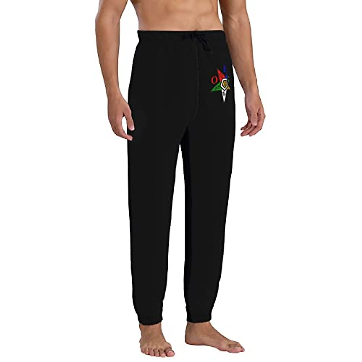 Whirose Order of Eastern Star Sweatpants Mans Womans Sports Pants Moisture Wicking & Breathable Sports Trousers White