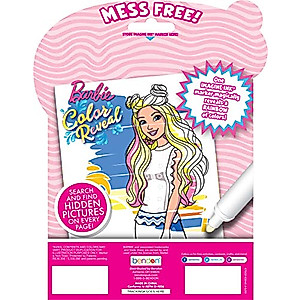 Bendon Barbie Mattel 20-Page Imagine Ink Magic Pictures with 1 Mess Free Marker 47002