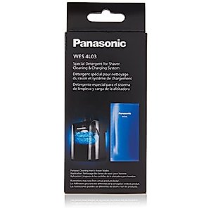 Panasonic Cleaning Solution Refill for Men’s Shaver Automatic Clean and Charge Systems, 3-Pack - WES4L03