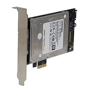 Sedna PCI Express (PCIe) SATA III (6G) SSD Adapter with 1 SATA III Port (with Built in Power Circuit, no Need SATA Power Connector, Best for Mac), SSD not Included