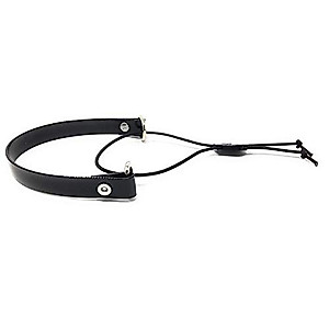 Sparky Pet Co - ECollar Replacement Strap - Bungee Dog Collar - Waterproof - Adjustable - Secure Nexus Wheel Lock - for Electronic Training & Invisible Fence Systems - 3/4" (Black)