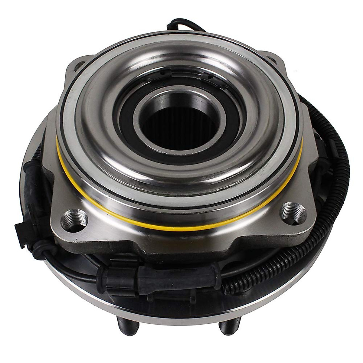 Autoround 515130 4WD SRW Front Wheel Hub and Bearing Assembly Compatible with Ford F-250 F-350 Super Duty 2011 2012 2013 2014 2015 2016 8 Lug w/ABS