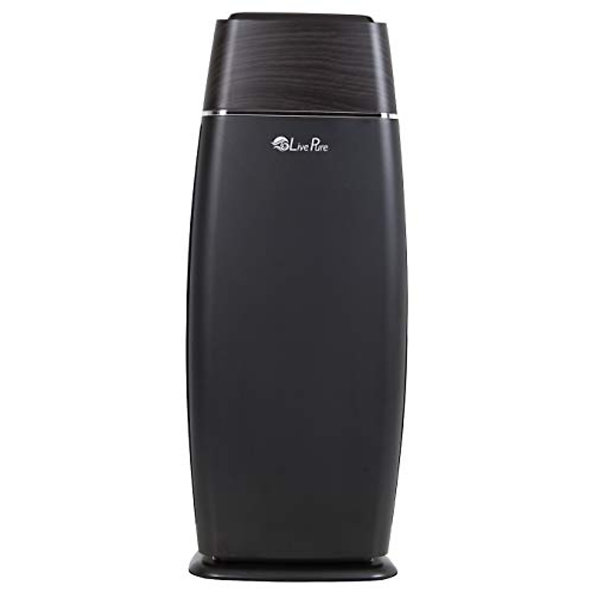 LivePure LP260TH-B Sierra Series True HEPA Digital Tall Tower Air Purifier for Home Captures Allergens, Smoke, Pollen, Mold, Dust Mites, Pet Hair, Energy Star Certified, Mahogany/Black