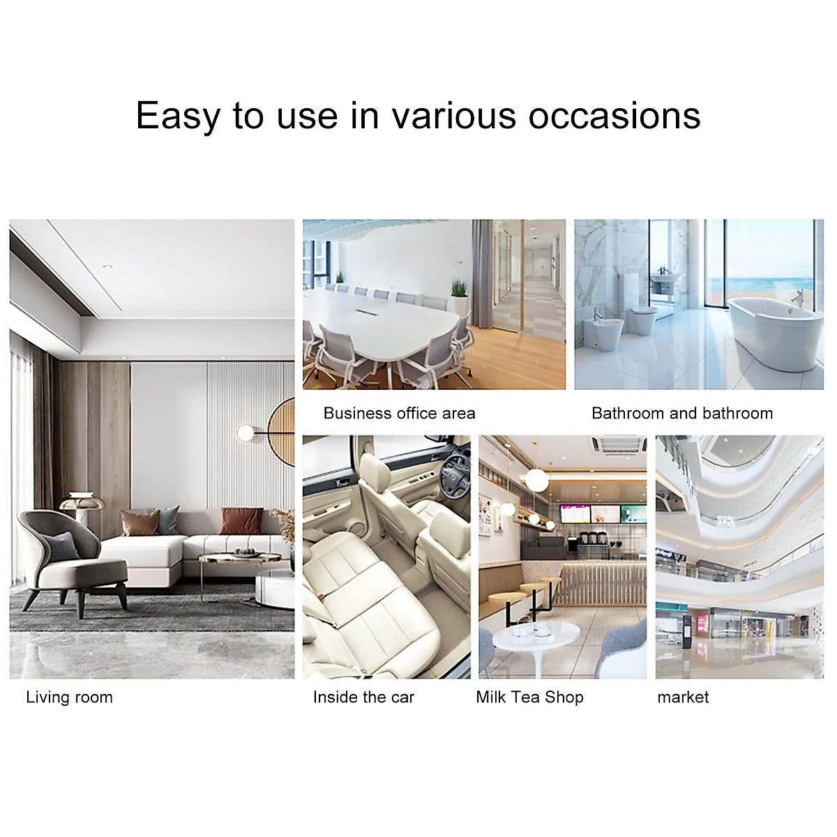 Yosoo Fogger Machine, 300ml Wireless Handheld Fogger, Blue Light Foggers for Touchless Sanitization