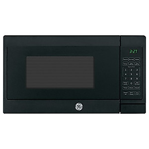 GE Countertop Microwave Oven | 0.7 Cubic Feet Capacity, 700 Watts | Kitchen Essentials for the Countertop | Black