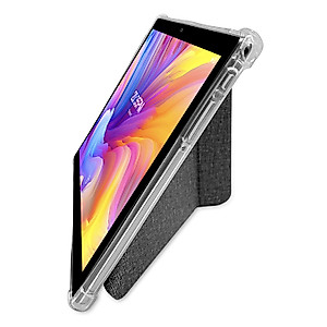 FEONAL K116/K118 Leather Protective Case for 10/10.1 Inch Tablet, Tablet 10 Inch Drop-Proof Protective Case- Grey