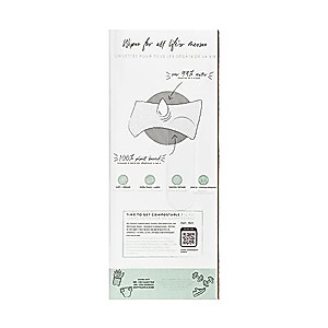 The Honest Company Clean Conscious Wipes | 99% Water, Compostable, Plant-Based, Baby Wipes | Hypoallergenic, EWG Verified | Pattern Play, 288 Count