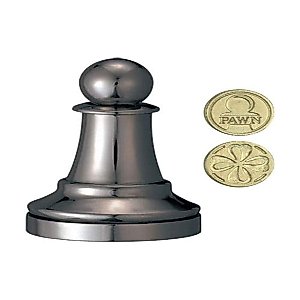 Black Cast Puzzle Premium Series ~ Chess Piece Puzzle~Pawn by Hanayama - Decorative Product…