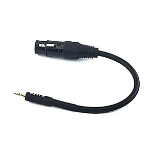 WJSTN-068 2.5mm to XLR Balanced Cable ,4-pin XLR-to-2.5mm trrs Adapter Cable 6 inches