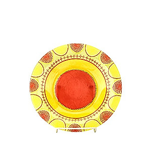 Aprocal Tempered Glass 18-pc Table Set "PROPRIANO SIENNA", Elegant Dining Table Set For 6