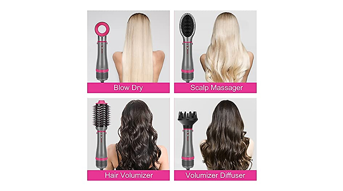 IG INGLAM 4 in 1 Blowout Brush – Style Your Hair Effortlessly