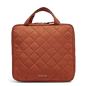 Vera Bradley Women's Performance Twill Zip Hanging Travel Organizer, Toasted Terracotta, One Size