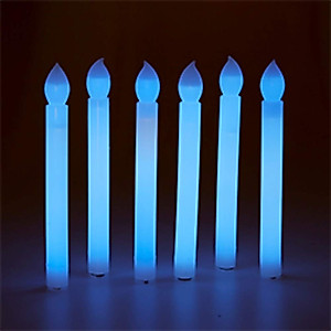 CB Church Supply Candlelight Service Glow Stick Vigil Candles by Will & Baumer, 12-Count, White