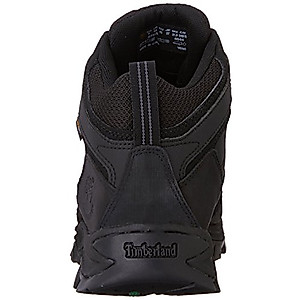 Timberland Men's Anti-Fatigue Hiking Waterproof Leather Mt. Maddsen Sneaker, Black, 11