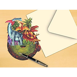 Santoro Pirouettes Jurassic Dinosaurs 3D Pop Up Card